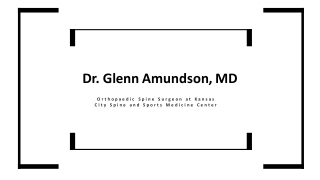 Dr. Glenn Amundson, MD Online Presentations Channel