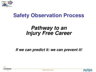 PPT - Safety Observation Process PowerPoint Presentation, free download ...