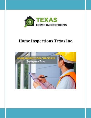 Homeinspections Texas Online Presentations Channel
