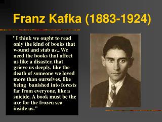 PPT - Franz Kafka (1883-1924) PowerPoint Presentation, free download ...