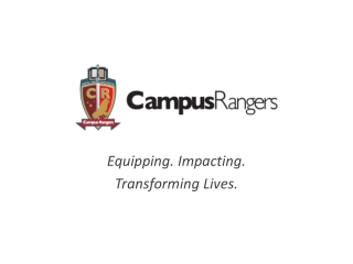 Campus Rangers Online Presentations Channel