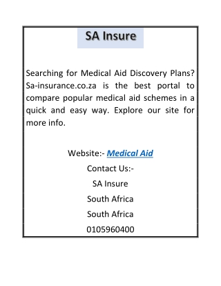 sa insure Online Presentations Channel