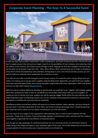 ARs Entertainment Hub Online Presentations Channel