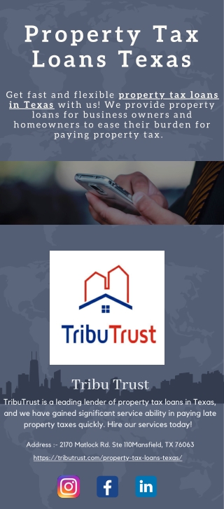 Property Tax Loans Texas Online Presentations Channel