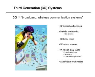 PPT - Third Generation (3G) Systems PowerPoint Presentation, free ...