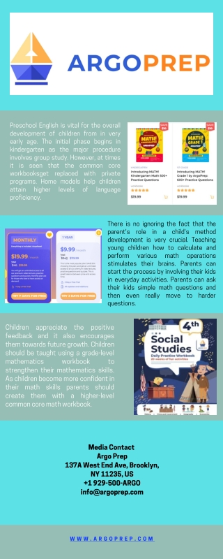 Argo Prep Online Presentations Channel