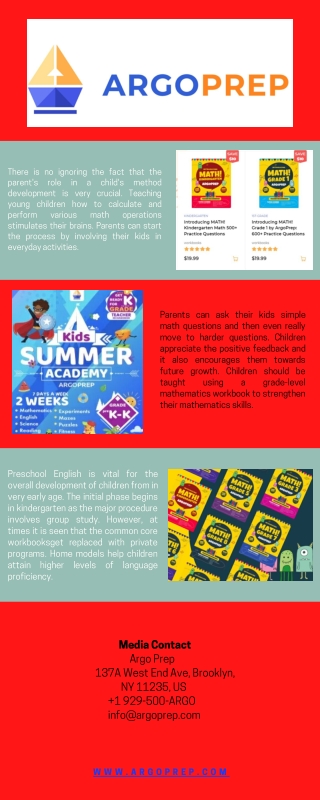 Argo Prep Online Presentations Channel