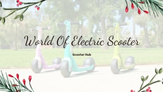 PPT - World Of Electric Scooter PowerPoint Presentation, free download ...