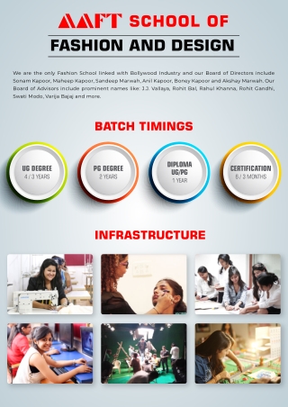 AAFT School of Fashion and Design Online Presentations Channel