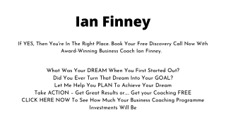 Ian Finney Online Presentations Channel