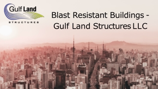 Gulf Land Structures LLC Online Presentations Channel