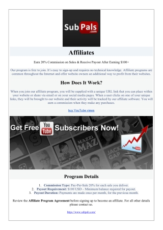 sub pals Online Presentations Channel