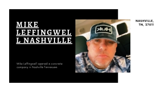 Mike Leffingwell Nashville Online Presentations Channel