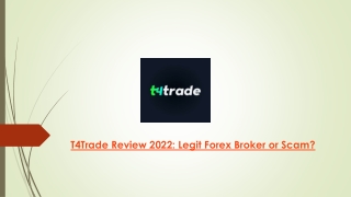 T4Trade Online Trading Platform Online Presentations Channel