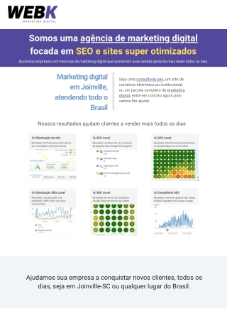 WEBK Marketing Digital Online Presentations Channel