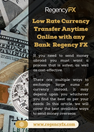 Regency FX. Online Presentations Channel