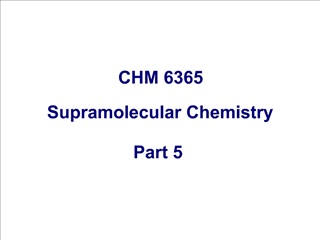 PPT - Supramolecular Chemistry PowerPoint Presentation, free download ...