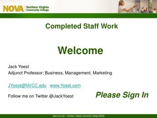 PPT - Completed Staff Work PowerPoint Presentation, free download - ID ...