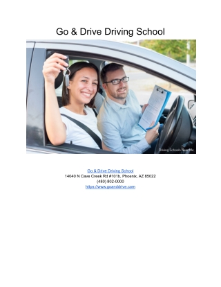 PPT - Go & Drive Driving School PowerPoint Presentation, free download ...