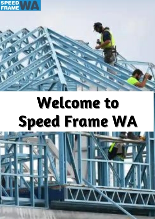 Speed Frame WA Online Presentations Channel