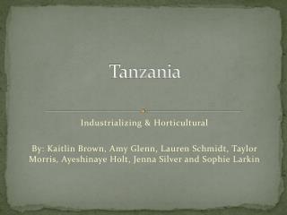 PPT - Tanzania PowerPoint Presentation, free download - ID:1149690