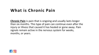 PPT - What is Chronic Pain PowerPoint Presentation, free download - ID ...