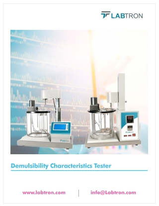 PPT - Demulsibility-Characteristics-Tester PowerPoint Presentation ...