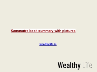 PPT - Kamasutra book summary with pictures PowerPoint Presentation ...