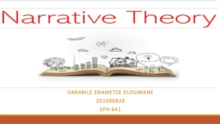 PPT - NARRATIVE THEORY PowerPoint Presentation, free download - ID:11699545