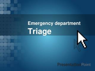 PPT - Emergency department PowerPoint Presentation, free download - ID ...