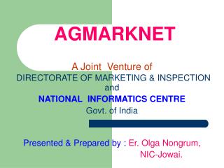 PPT - AGMARKNET PowerPoint Presentation, free download - ID:1233116