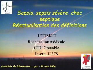 PPT - Septicémie, choc septique PowerPoint Presentation - ID:4241420