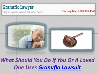 PPT - Granuflo Lawyer PowerPoint Presentation, free download - ID:1279271