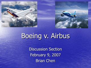 PPT - Boeing v. Airbus PowerPoint Presentation, free download - ID:1284139