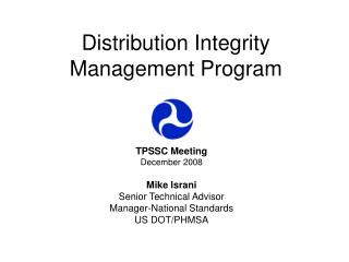 PPT - Distribution Integrity Management Program PowerPoint Presentation ...