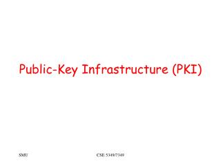 PPT - Public-Key Infrastructure (PKI) PowerPoint Presentation, free ...
