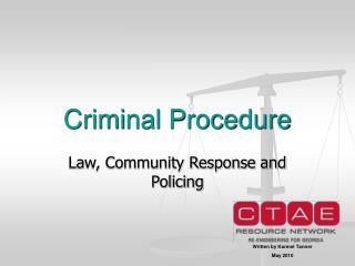 PPT - Criminal Procedure PowerPoint Presentation, free download - ID ...