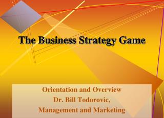 PPT - The Business Strategy Game PowerPoint Presentation, free download ...
