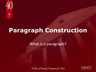 PPT - The Five Paragraph Order PowerPoint Presentation - ID:5316512