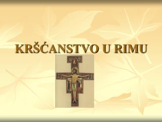 PPT - KRŠČANSTVO PowerPoint Presentation - ID:3773495