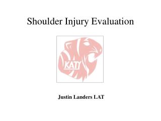 PPT - Shoulder Injury Evaluation PowerPoint Presentation, free download ...