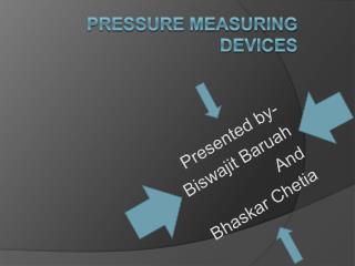 PPT - Pressure Measuring DEVICES PowerPoint Presentation, free download - ID:1445542