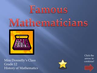 PPT - Famous Mathematicians PowerPoint Presentation, free download - ID ...