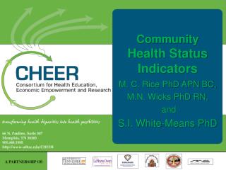PPT - Community Health Status Indicators PowerPoint Presentation, free ...