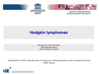 PPT - Hodgkin lymphomas PowerPoint Presentation, free download - ID:1489634