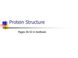 PPT - Protein Structure PowerPoint Presentation, free download - ID:1490033