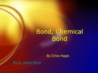 PPT - Bond, Chemical Bond PowerPoint Presentation, free download - ID ...