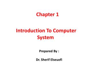 PPT - Introduction To Computer System PowerPoint Presentation, free ...