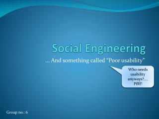 PPT - Social Engineering PowerPoint Presentation, free download - ID ...