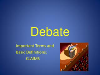 PPT - Debate PowerPoint Presentation, free download - ID:1530962